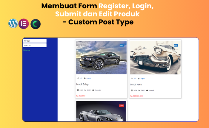 Membuat CRUD di Wordpress Dengan Crocoblock